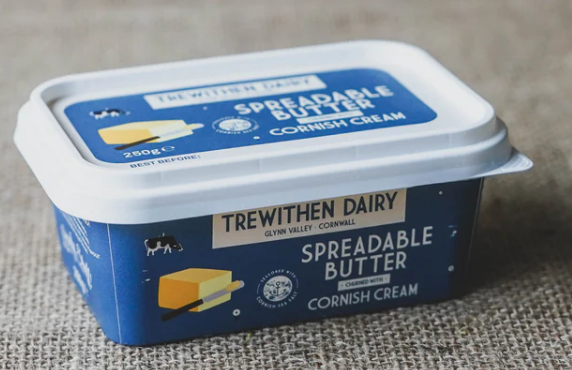 Trewithen Spreadable Butter 250g – Bryher Shop Scilly