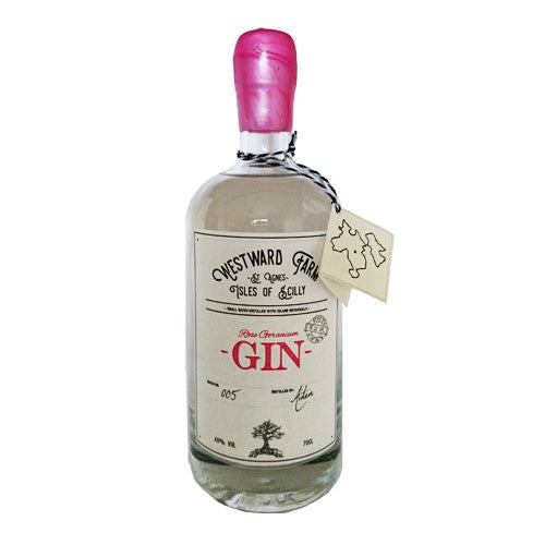 Westward Gin Rose Geranium – Bryher Shop Scilly